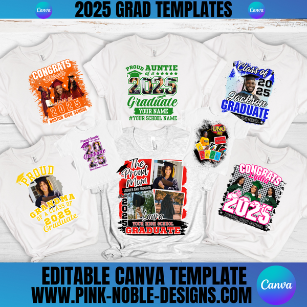 2025 WHOLE GRAD BUNDLE(digital Design) – PINKNOBLE